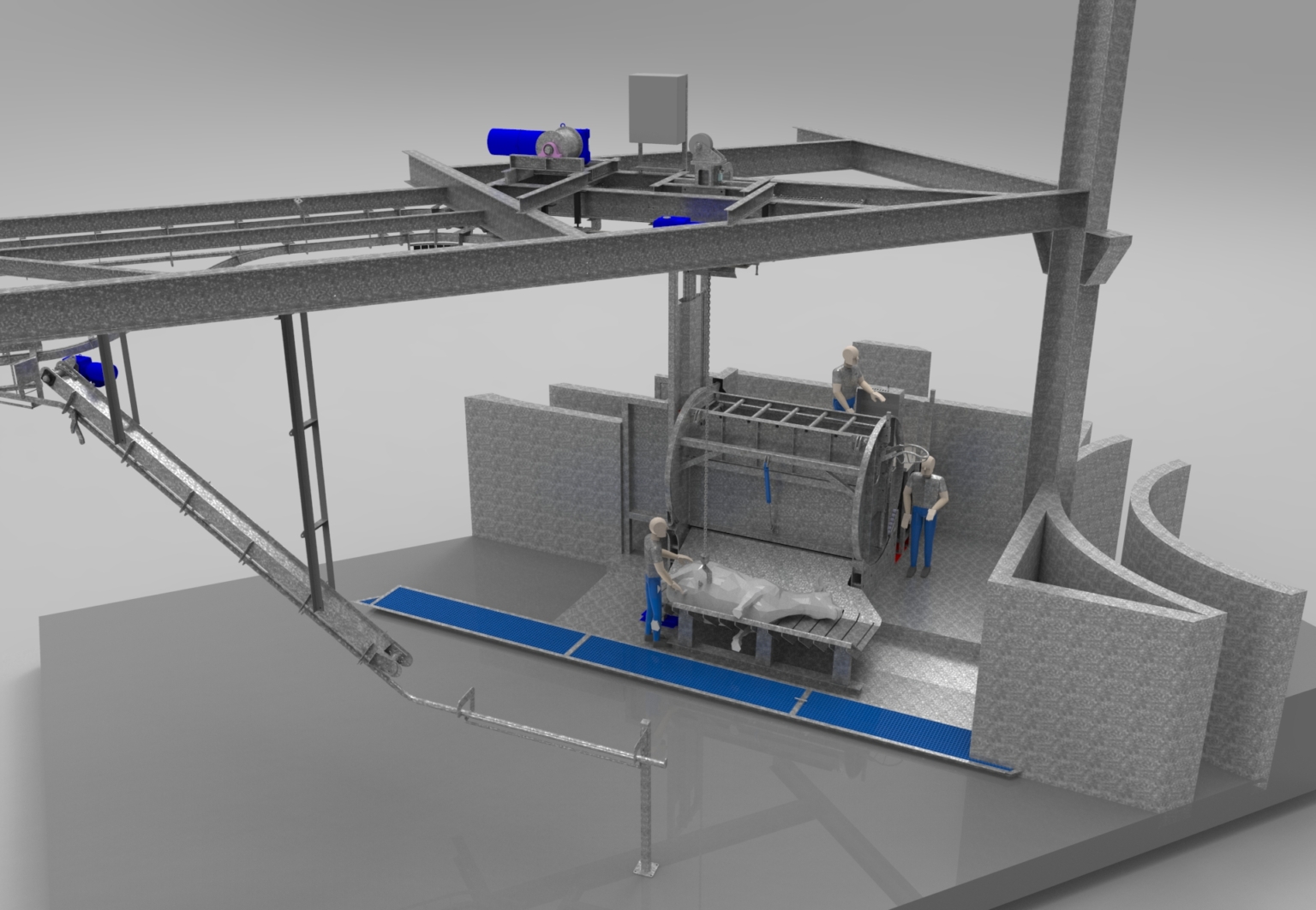 Kill Box – Halal – GM STEEL – Slaughtering & Food Processing Industry ...