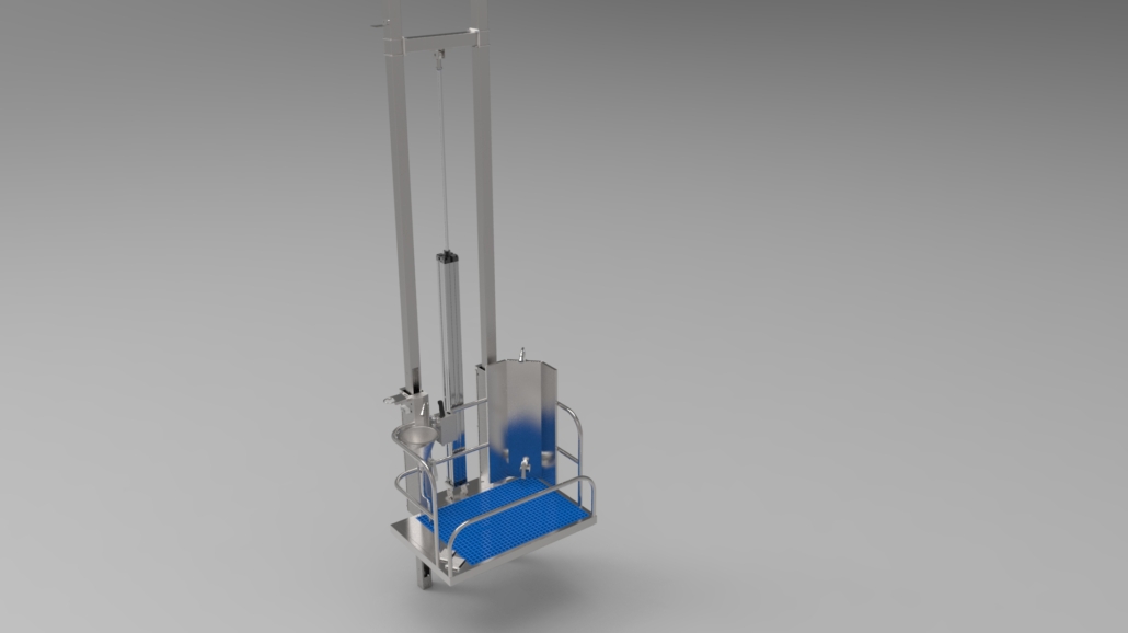 Rise & Fall Stand – GM STEEL – Slaughtering & Food Processing Industry ...