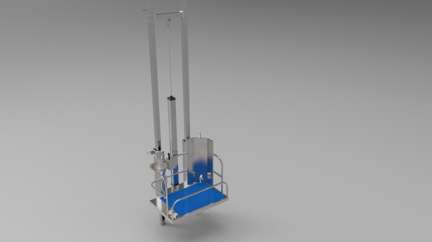 Rise & Fall Stand – GM STEEL – Slaughtering & Food Processing Industry ...