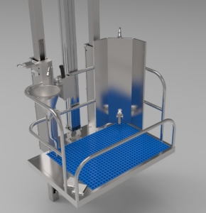 Rise & Fall Stand – GM STEEL – Slaughtering & Food Processing Industry ...