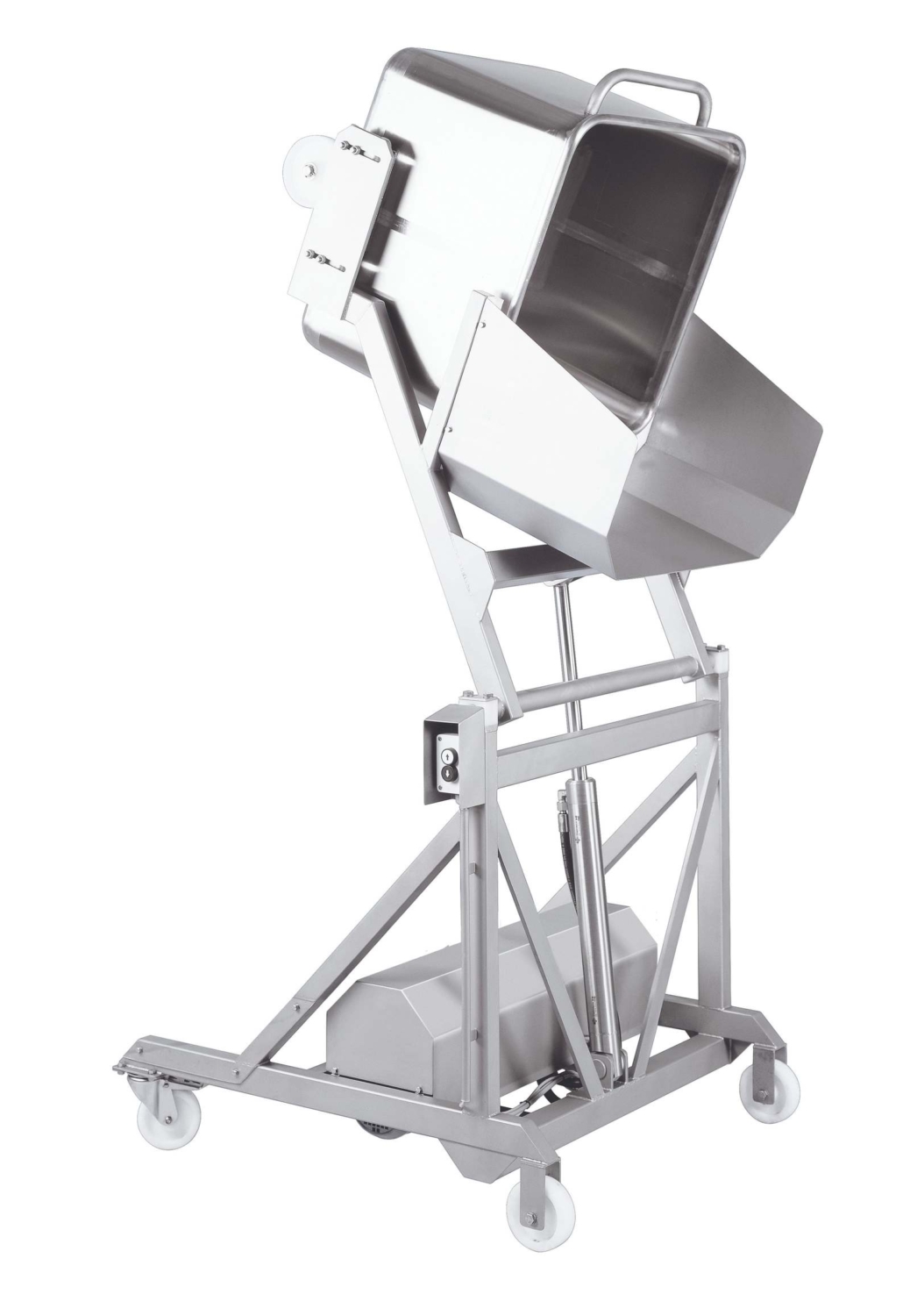 Type SL 25 Lift – Tipping Device for 200 litre standard Euro tubs ...