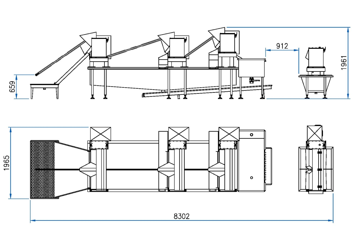 Beef Casing Equipment Standard Line: Model LB -1000/4 – GM STEEL ...